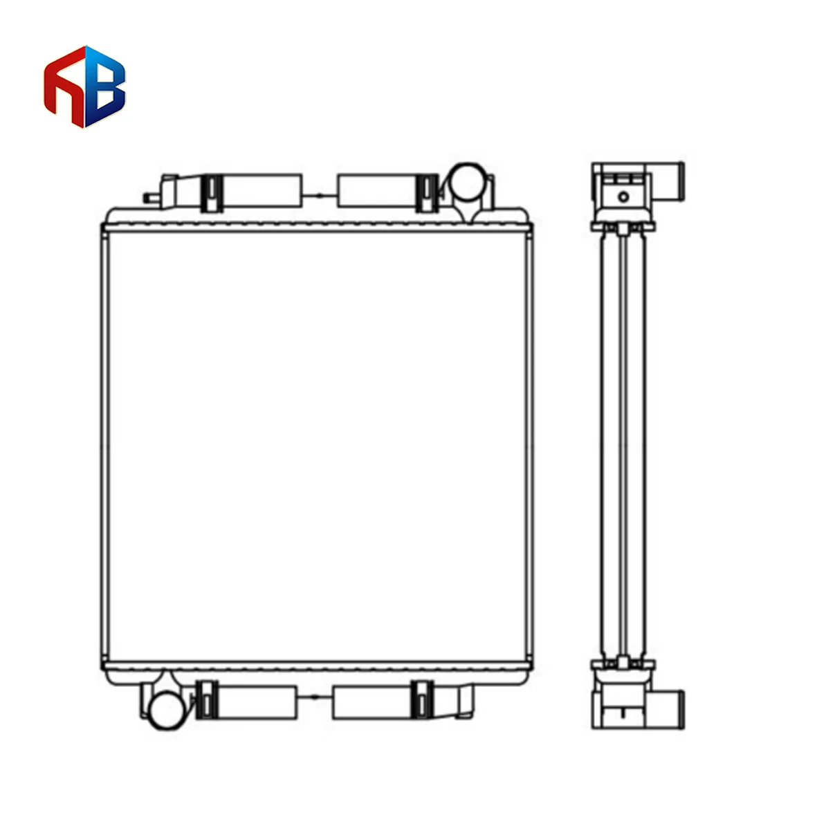 OE A3825000102 A38250100 KZ高性能低价重型卡车散热器奔驰公共汽车散热器| Alibaba.com