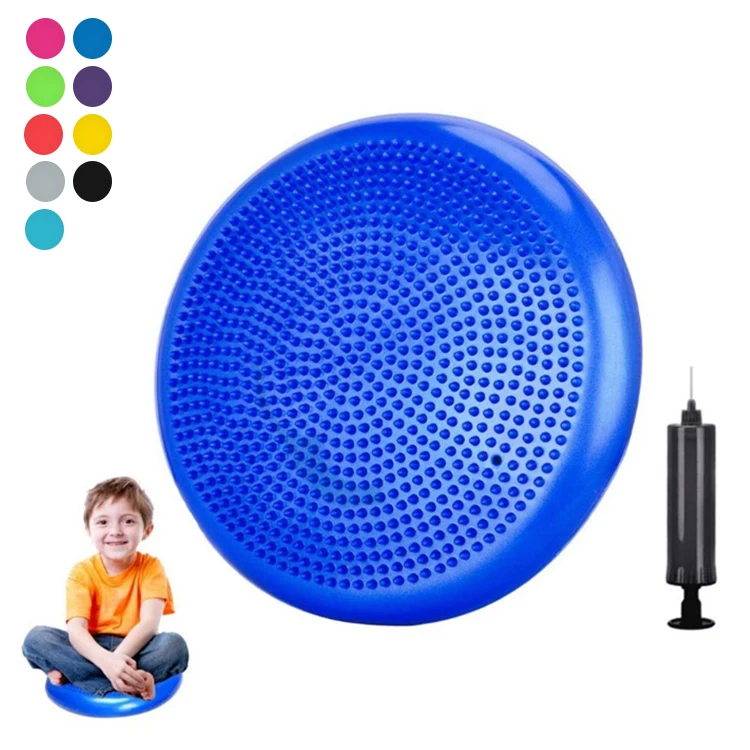 Big size sensory massage cushion wiggle seat yoga balance disc with ...