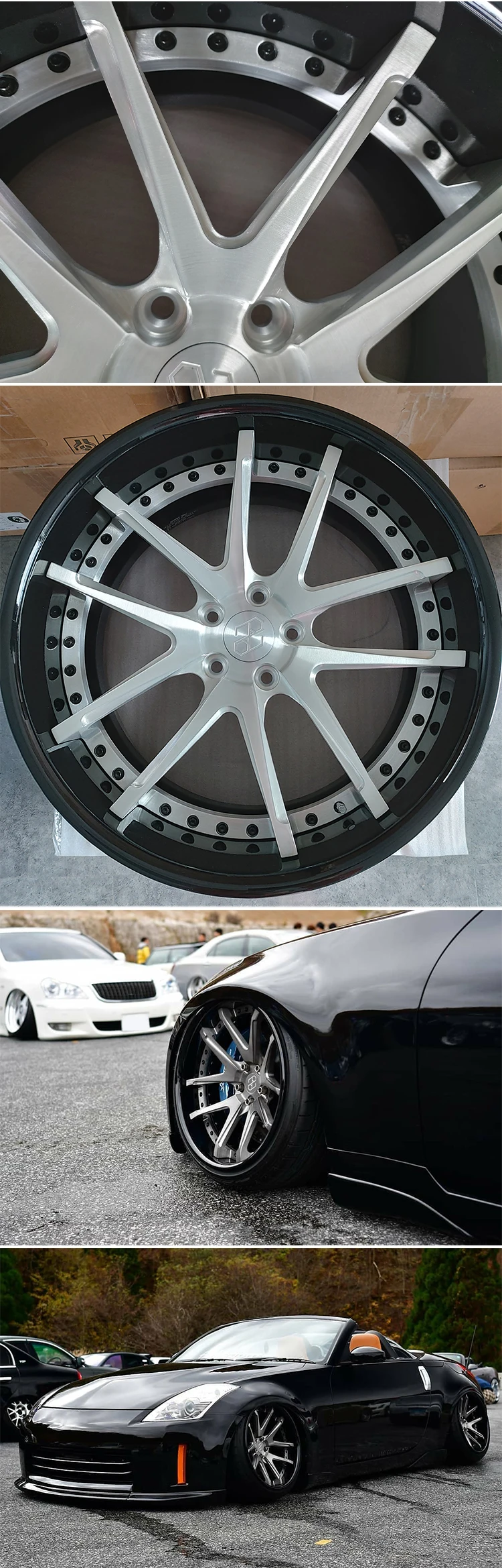 Pengzhen 18 Inch Forged 6061 T6 Wheels for Nissan 350Z