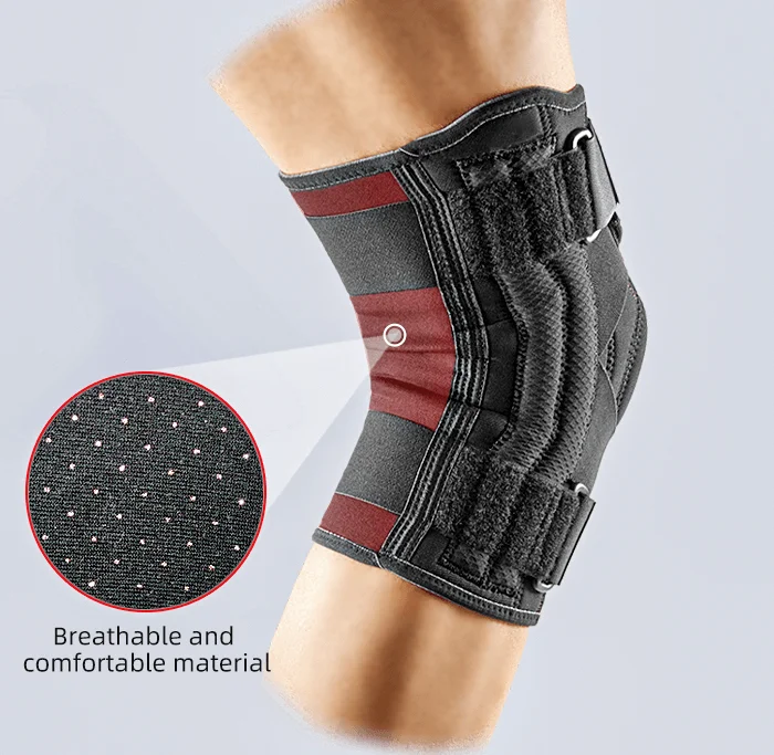 Manufacturer Hot Selling Neoprene Knee Support With Four Spring Support ...