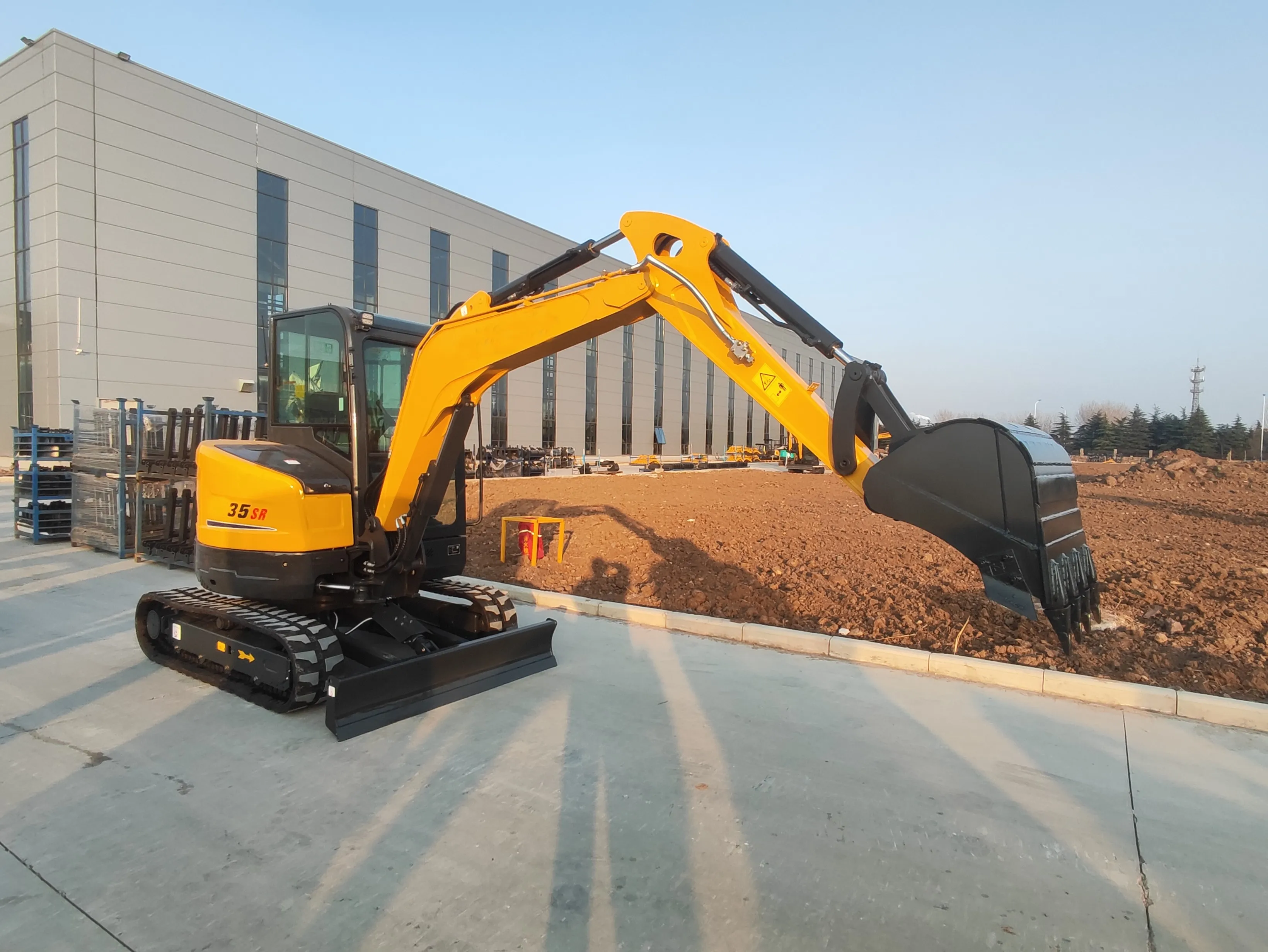 Factory Direct Sale 3.5 Tons Excavator Ce/epa Yanmar Kubota Engine Mini ...