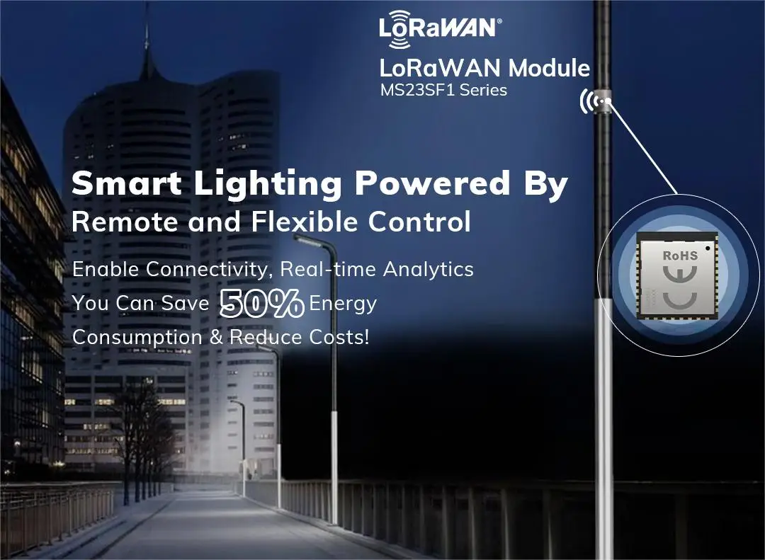 Lorawan Lora Wireless RF Module MS23SF1 - Long Range Transceiver