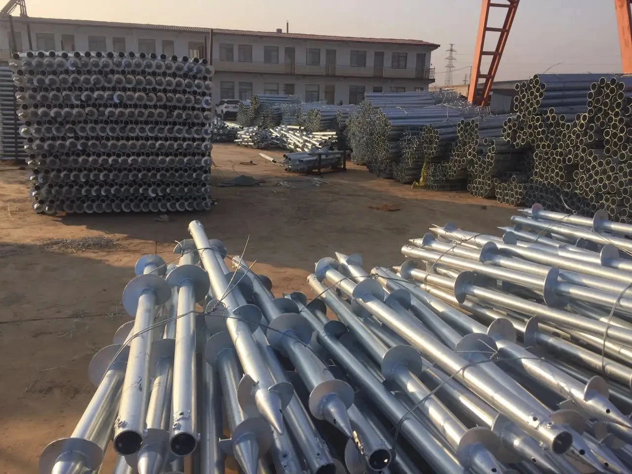 Foundation System Ground Screw Anchor Spiral Pile,High Quality ...