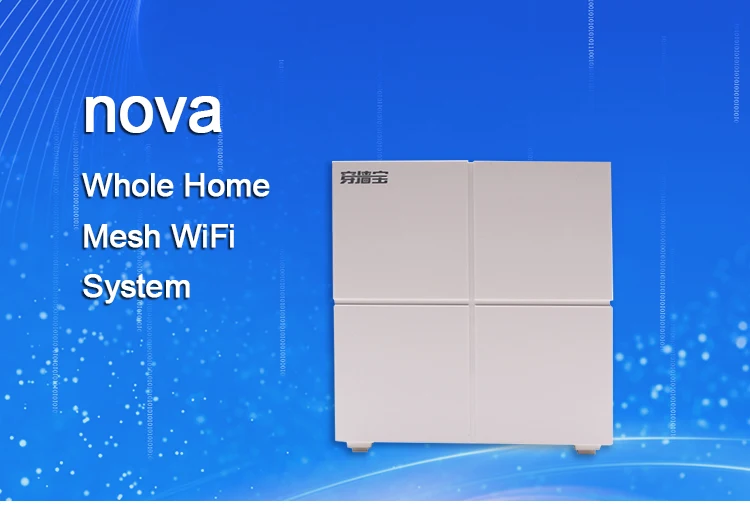 Tenda Wm6 Nova Ac1200 Mesh Whole Home Wifi Router Ac1200 Dual Band 2.4g ...