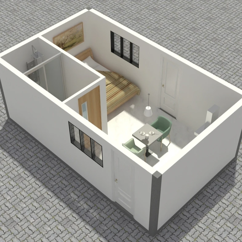 Best Quality Prefab Movable Modular Cabin 40ft Container House