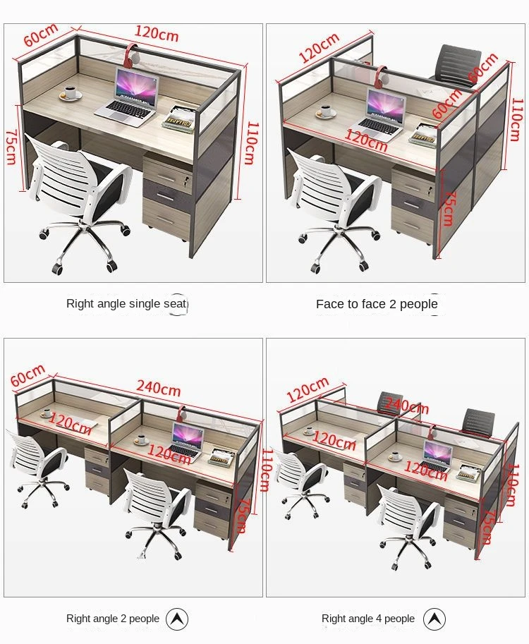 Modular Office Table - Staff Workstation for Modern Offices