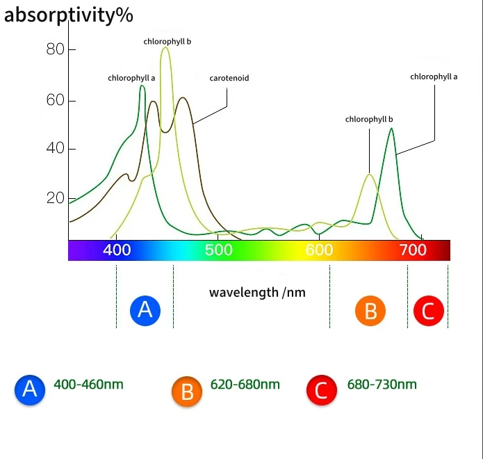 Full Spectrum Red Blue T8 Led Tube Indoor Grow Light System For ...