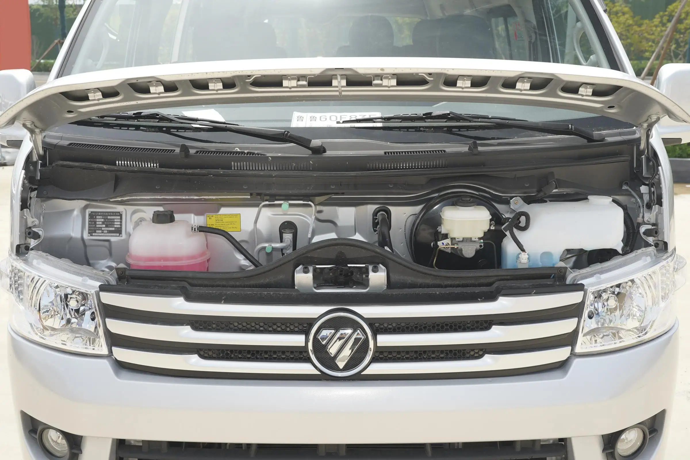 Chinese Diesel Foton View CS2 Buses Cargo Mini Van 18 Passager Minibus