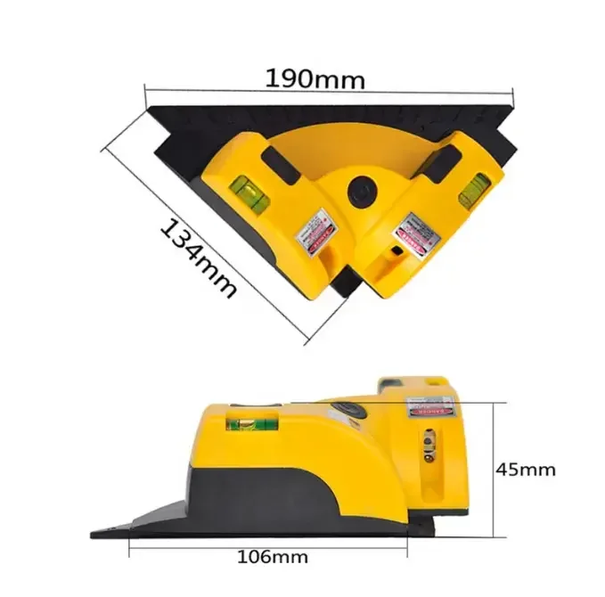 Chevalierousnew 90 Degree Horizontal & Vertical Laser Level Line ...