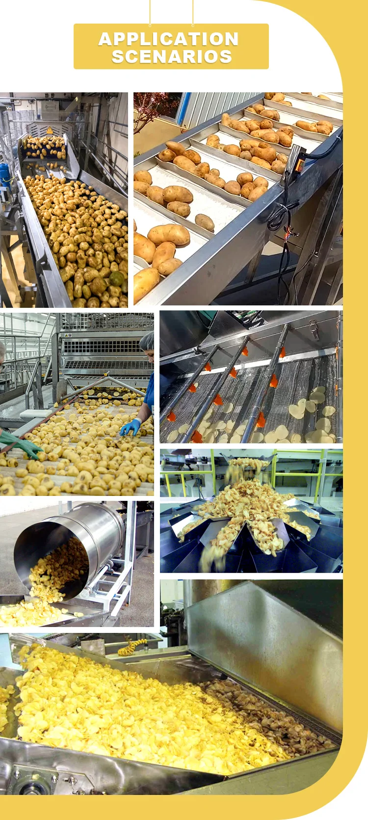 Automatic Pringles Potato Machine Plant Cost Manufacturing Potato Chips ...