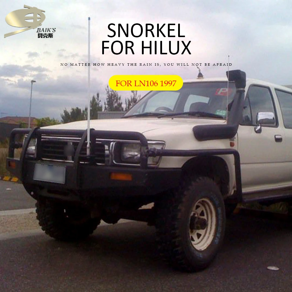 Hilux Ln106 1988-1997汽车通气管abs 4x4越野进气汽车套件皮卡车其他外部附件 - Buy 皮卡车hilux Ln106 ...