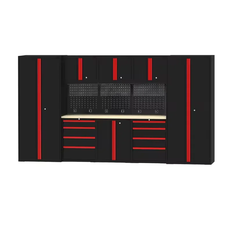 Alibaba.com: 2025 JZD Tool Cabinet with corner workbench, metal storage ...