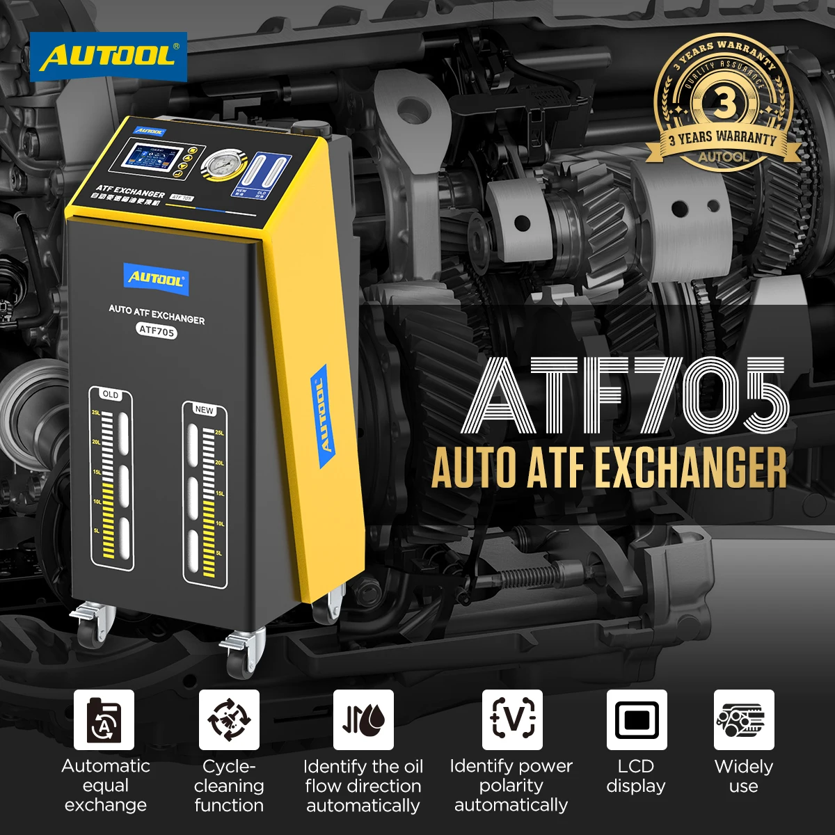 Alibaba.com: Autool ATF705 Automatic Transmission Fluid Exchange ...