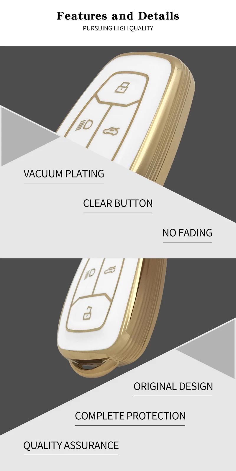 Tpu Car Key Case For Key Cover For Tata Altroz Harrier Tigor Bs6 ...