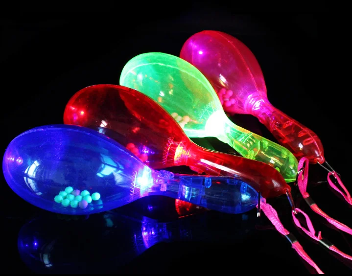 Party Favor Noise Makers - Light up Maracas & Blink Hammers