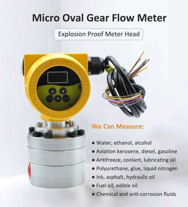 M Series University Laboratory Mini Flow Meter Grease Digital Fuel ...