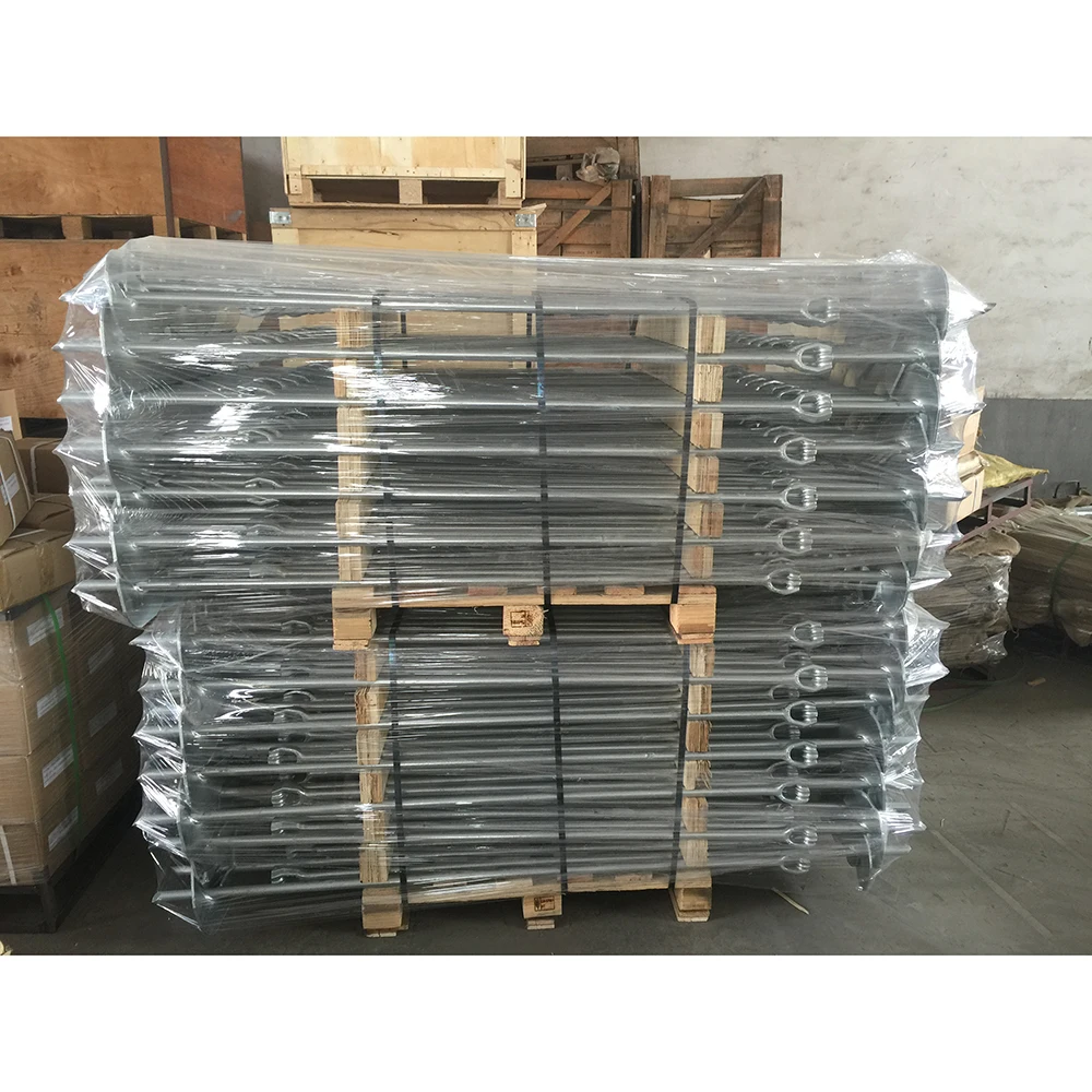 Hdg Quad Eye Anchor Rod With One Square Nut 1 1/4''x9' - Buy Anchor Rod ...