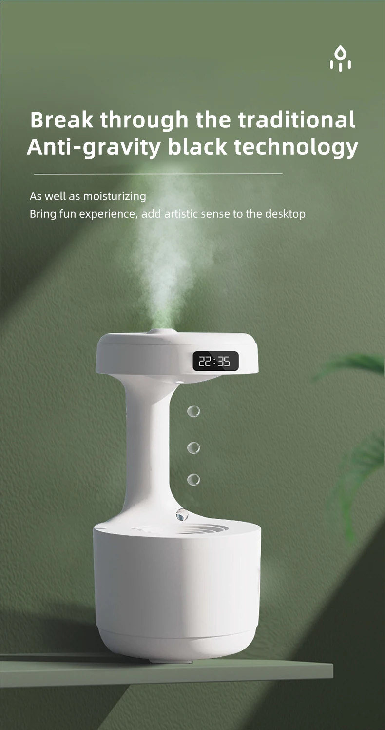 2023 Newest Arrival Anti-gravity Humidifier Energy Saving Portable ...