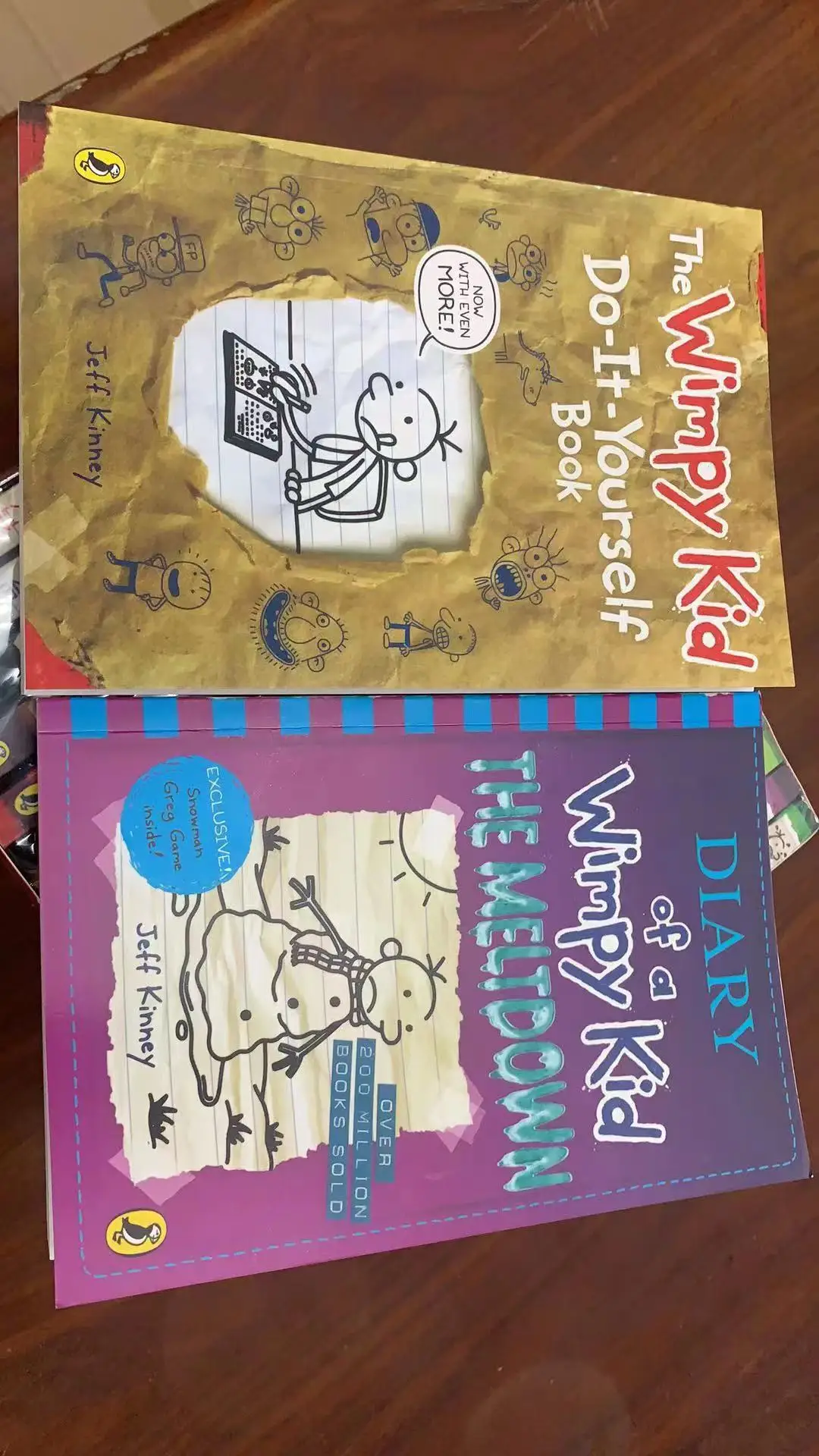 Factory Printing 24-Book Set of Diary of a Wimpy Kid Comic Story Books ...