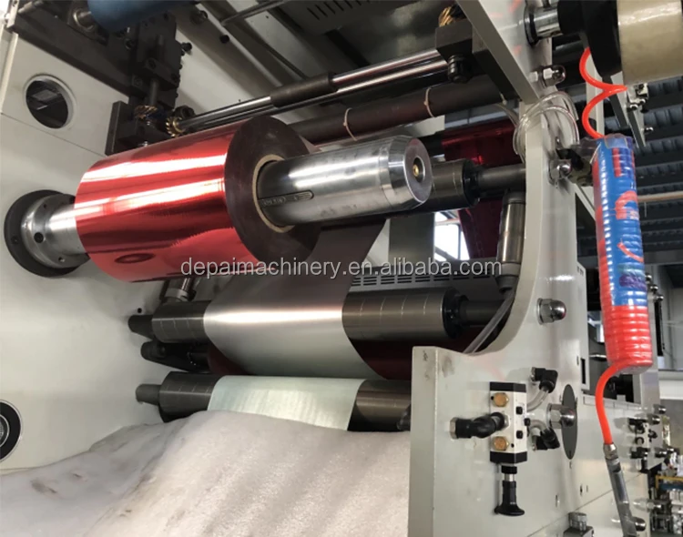 Small Multicolor Flexographic Printing Machine for Labels