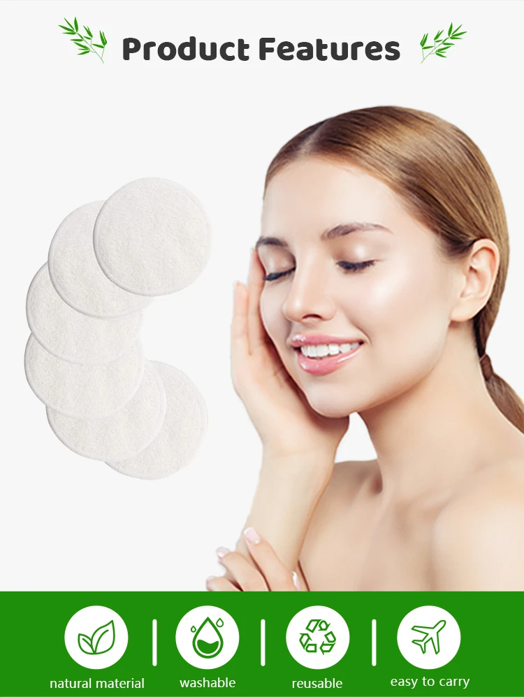 Hot Seller Reusable Microfiber Make Up Remover Pads High Quality ...