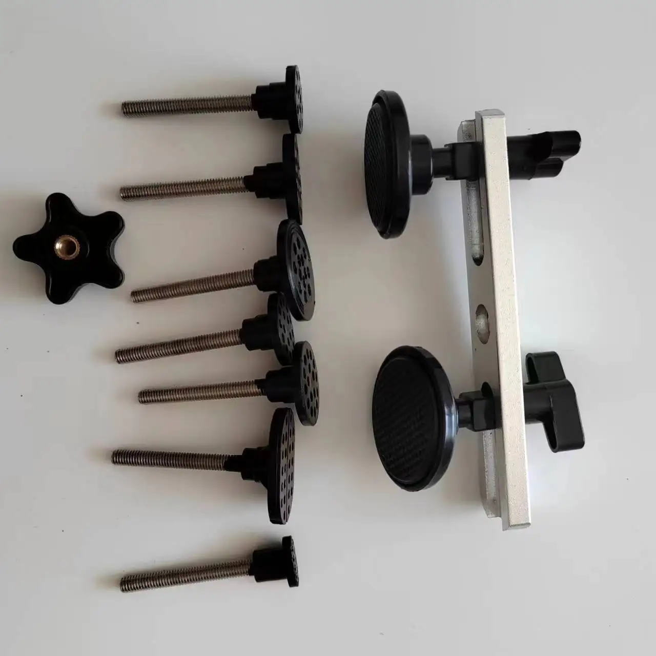 Pdr Car Dent Puller Kit & Glue Tabs For Paintless Dent Repair