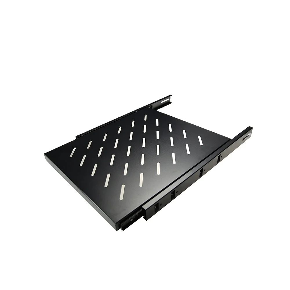 19 Inch Cold Rolled Steel Sliding Shelf for Server Cabinet