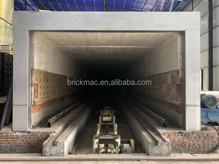 Tunnel Kiln For Brick Drying Brick Making Machinery And Kiln Gas Burner ...