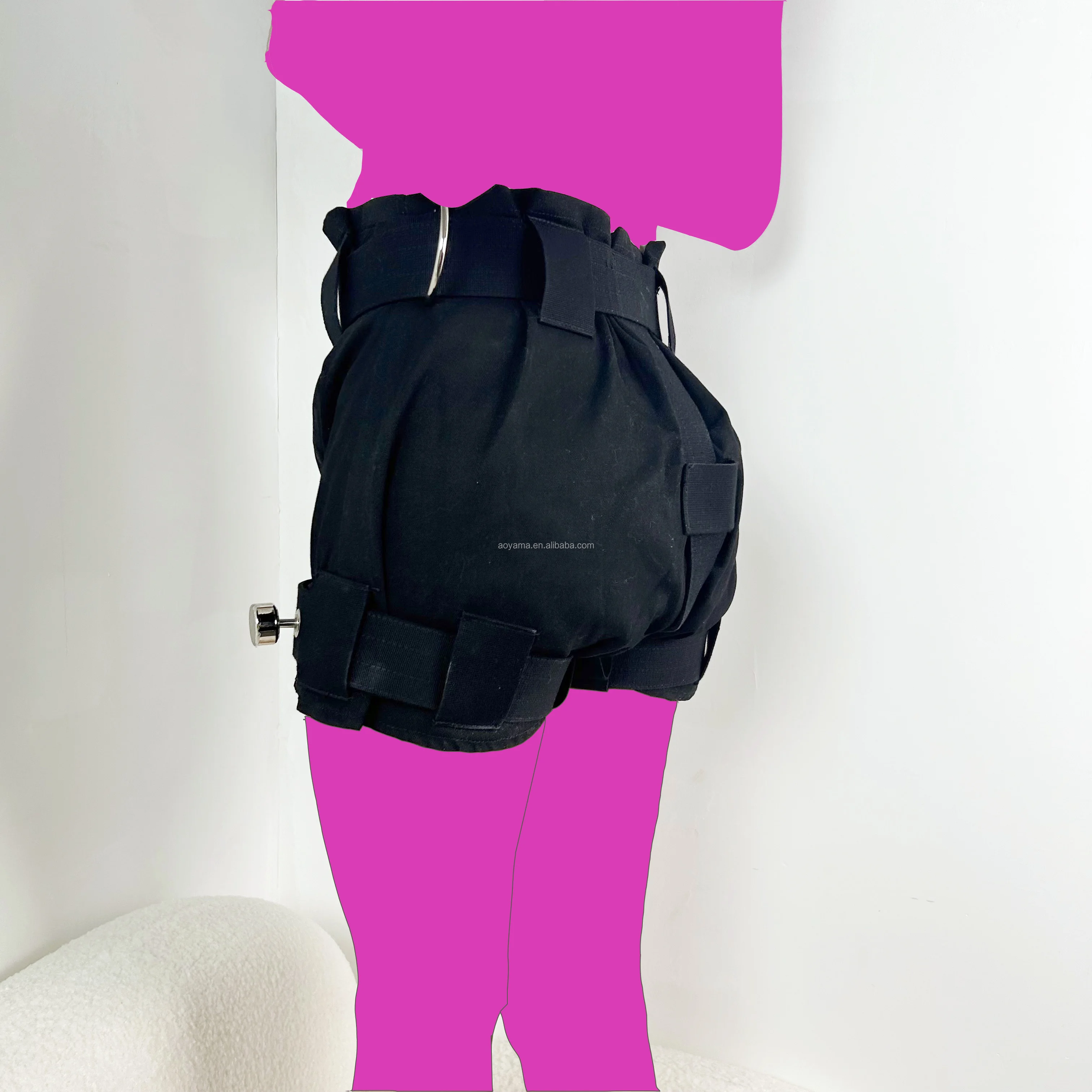 ABDL/DDLG Lockable Diaper Cover Shorts - BDSM Gear