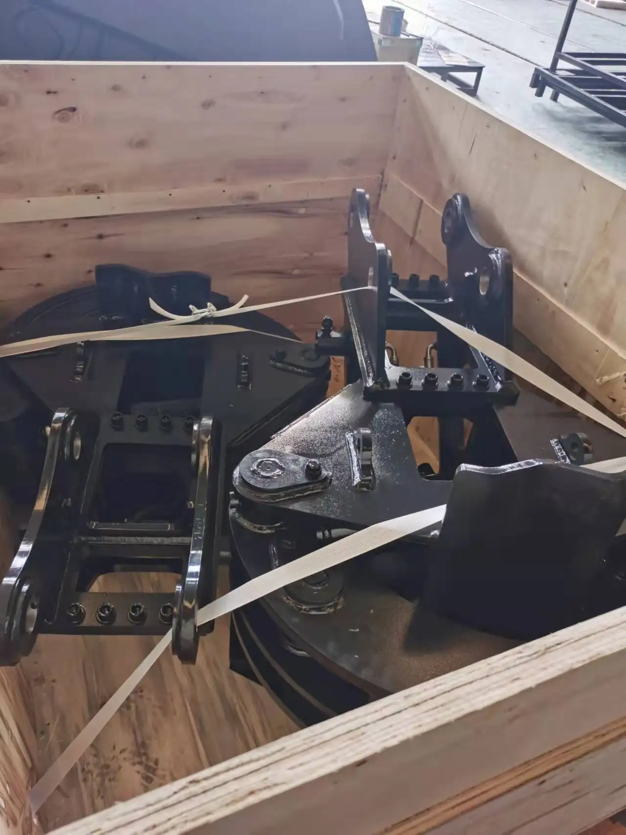 Monde New Wood Cutter Tree Shear With Log Grapple Saw Excavator Tree ...