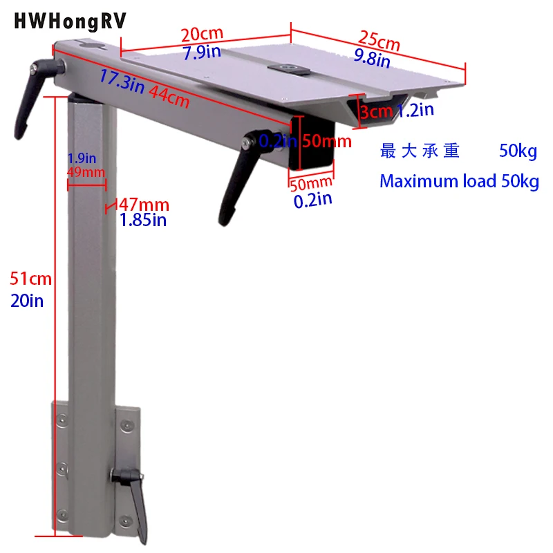 Camping RV Table Table Legs - Durable and Easy to Install