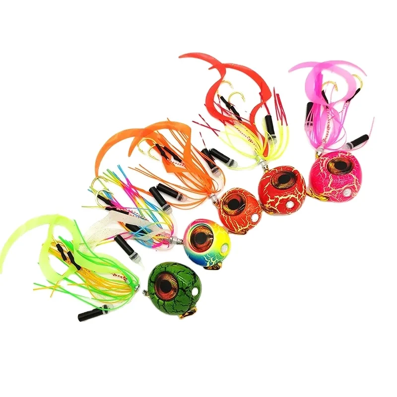 Fishing Lures 40g 60g 80g 100g 120g 150g 200g Madai Slider Jig Fishing ...