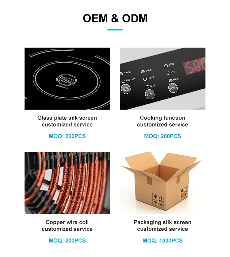 Portable Kitchen Professional 1burner 5000w Automated Commercial Stove ...