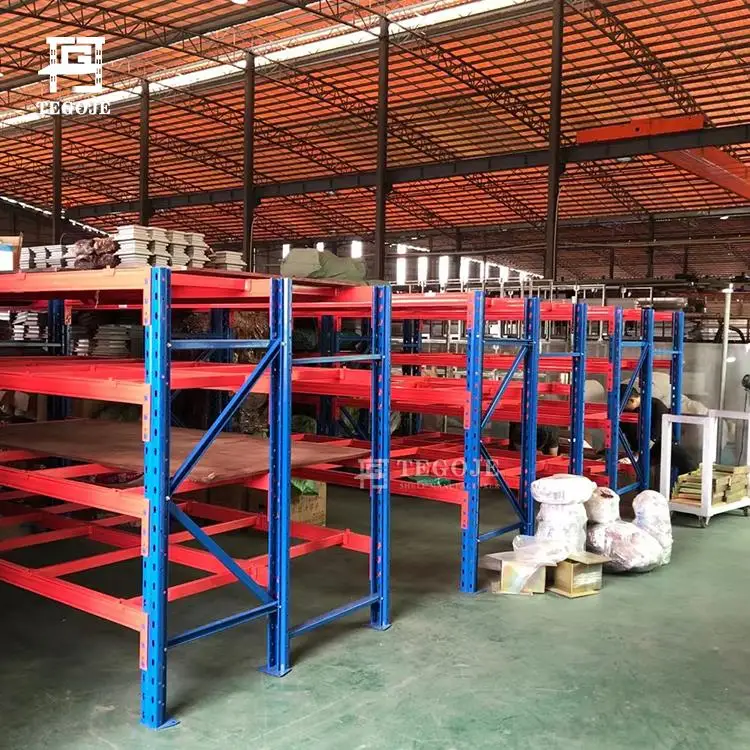 Warehouse Pallet Rack Shelving Structural Steel Pallet Rack Industrial ...