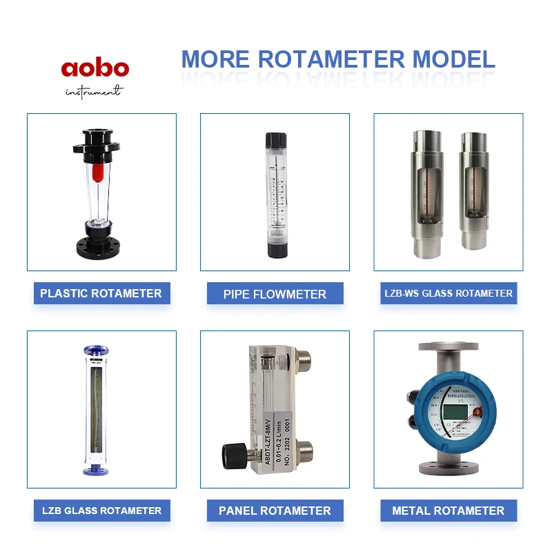 Inline Install Type Lzs40d Rotary Flow Meter - Accurate & Durable