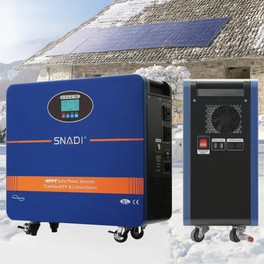 Snadi 1.2kw 2.2kw 3.5kw Off-grid Solar Power Generator Mppt Solar ...