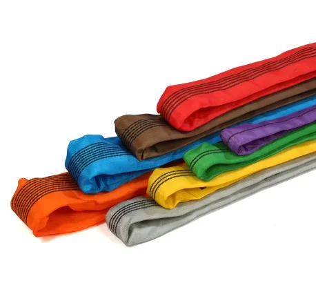 10 Ton Pe Flat Webbing Sling Lifting Belt Color Code Lifting Belt Sling ...