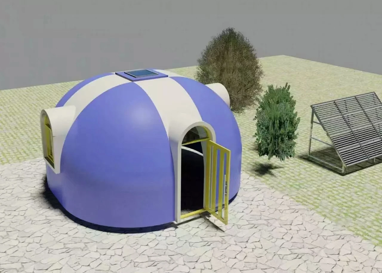 Outdoor Eco Friendly Waterproof Self Assemble Easily Assembled Prefab ...