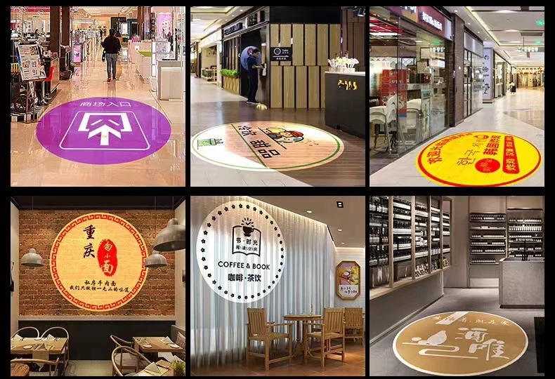 Oem Projector Customized Outdoor 150w Led Logo Light Projector With ...