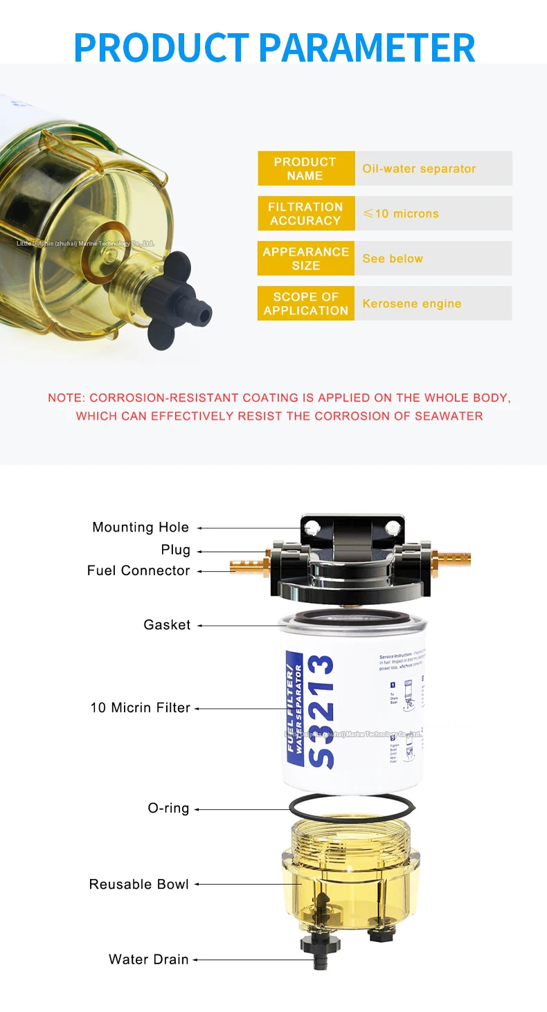 Engine Spare Parts Diesel Fuel Filter R12t For Marine Filter - Buy Fuel ...