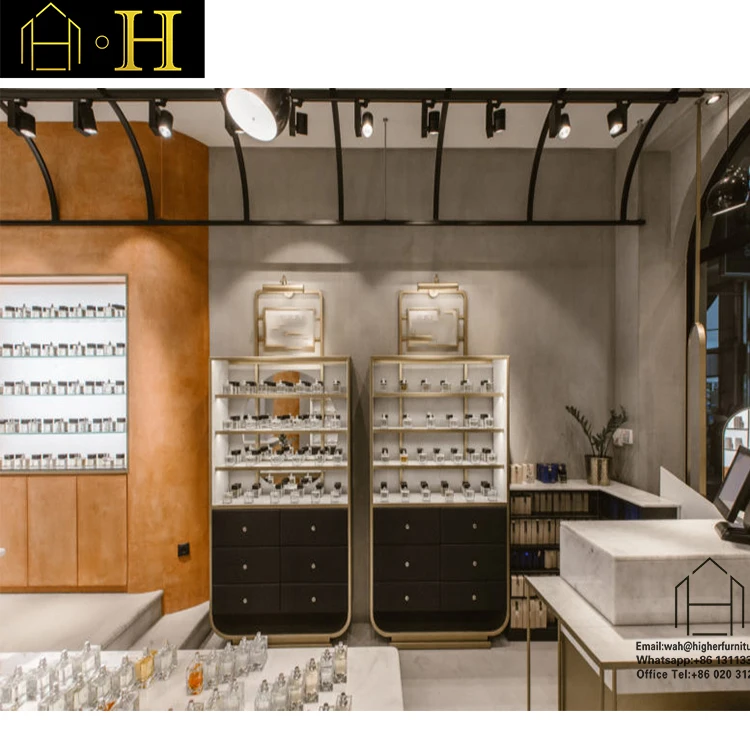 Customized Perfume Display Showcase Perfume Display Stand Perfume ...