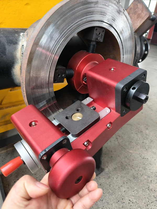 MFC-350 Portable Manual Flange Facing Machine Hand OD Mounted Flange ...