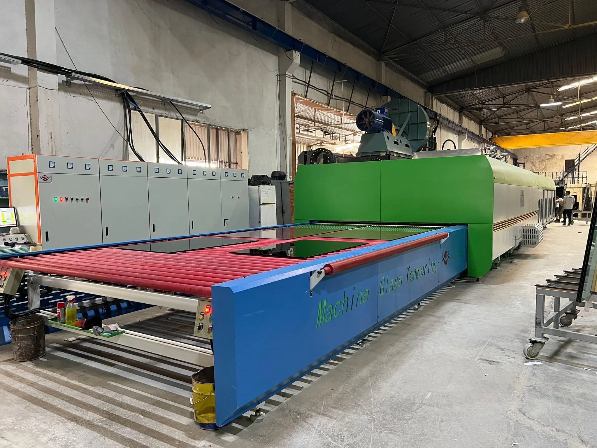 Germany Control Flat Tempering Glass Machine Price