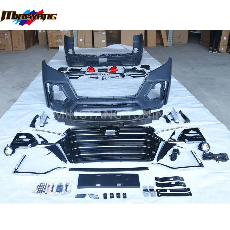 Toyota Prado 150 Bumper Facelift - Upgrade to 70th Anniversary Body Kit