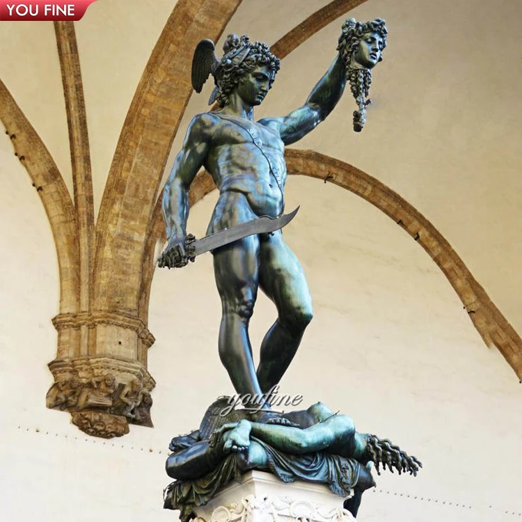 Alibaba.com: Famous Bronze Perseus Statue with the Head of Medusa ...