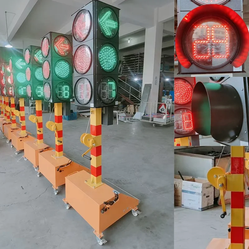 Small Solar Barrier Traffic Light| Alibaba.com