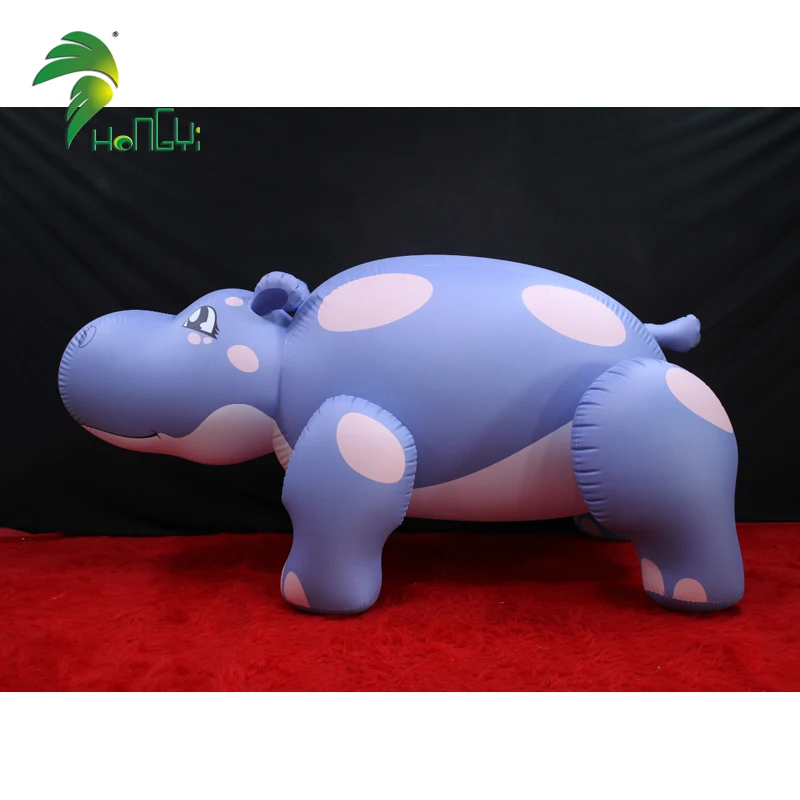 Lovely Hippo Inflatable Toy Animal Inflatable Toys Guangzhou Hongyi ...