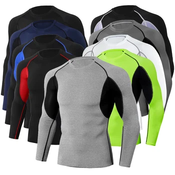 New Arrival Long Sleeve Compression T-shirt Under Base Layer ...