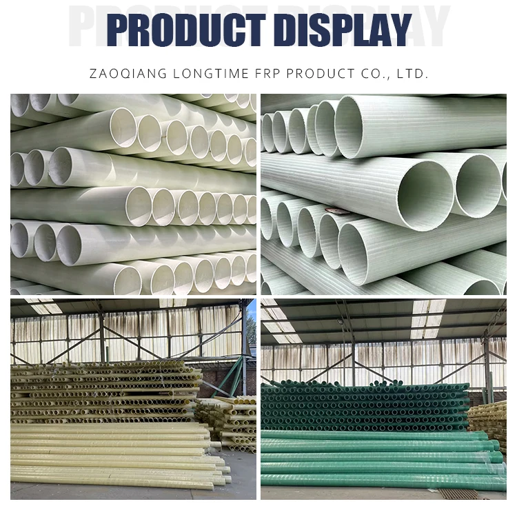 Large Diameter Insulation Grp Line Winding Pultruded Fiberglass Tube ...