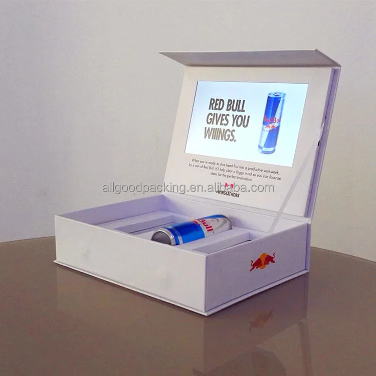 Customized 7 Inch LCD Video Box - Perfect for Weddings & Gifts